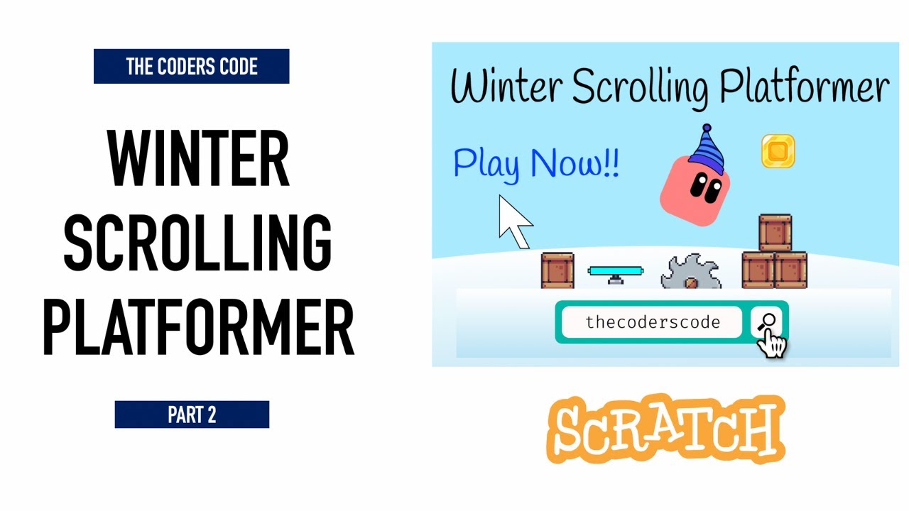 Winter Scrolling Platformer | Part 2 | The Coders Code