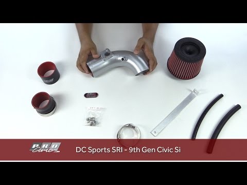 DC Sports Short Ram Intake Unboxing Review - Civic Si 2012 2013 2014 2015