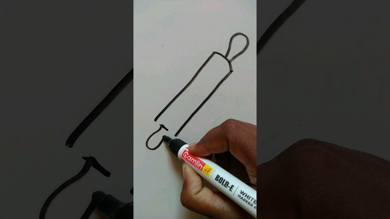 How To Draw Rolling Pin Easy | #shorts  #drawing #kidsdrawing #howtodraw @kidsspecial4533