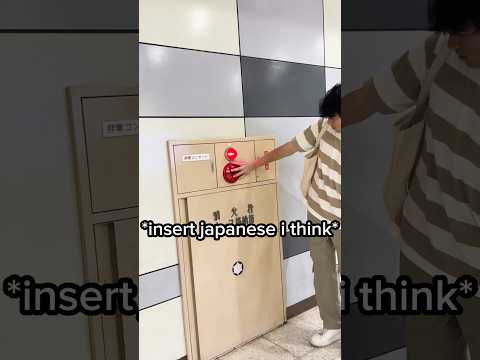 what does the red button do in japan? (i pushed it)