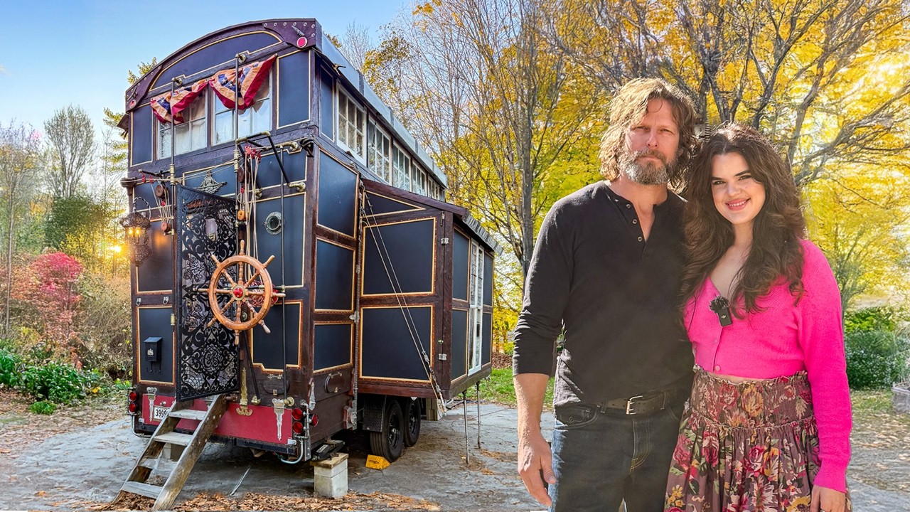 Our Gothic Fairytale Tiny Home: YOU WON'T BELIEVE THE INSIDE