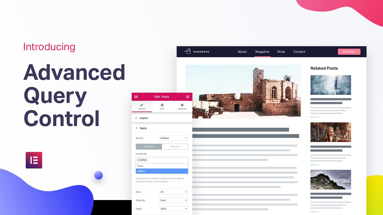 Introducing Advanced Query Control: Related Posts, Date Filter & Exclude Options