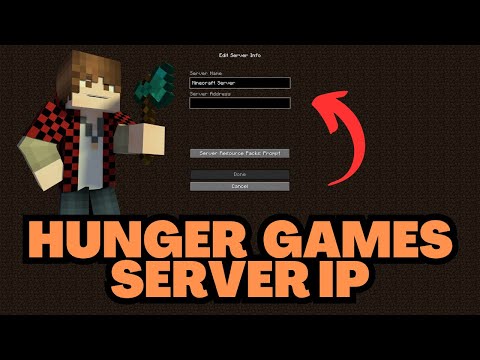 Minecraft Hunger Games Server IP Address 2024