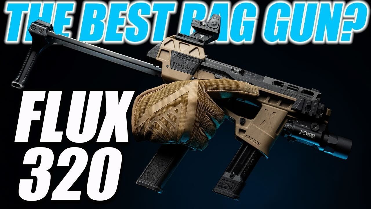 FLUX DEFENSE Raider X, P320 Micro PDW Chassis, Deployable Brace ...