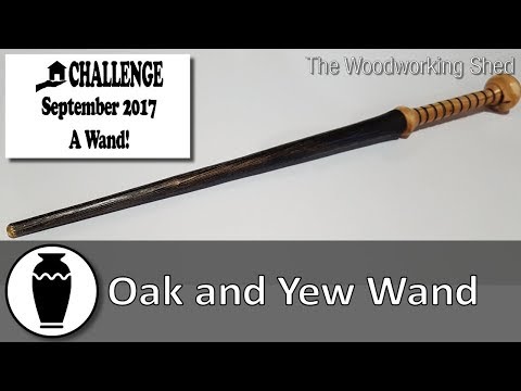 Oak and Yew Wand