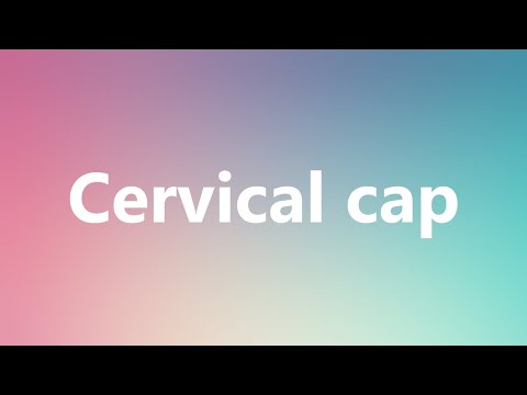 Cervical cap - Medical Meaning and Pronunciation
