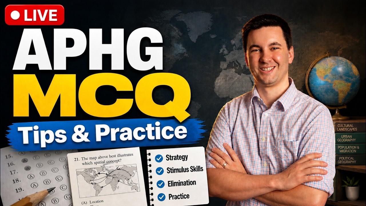 APHG MCQ Tips & Practice (LIVE REVIEW)