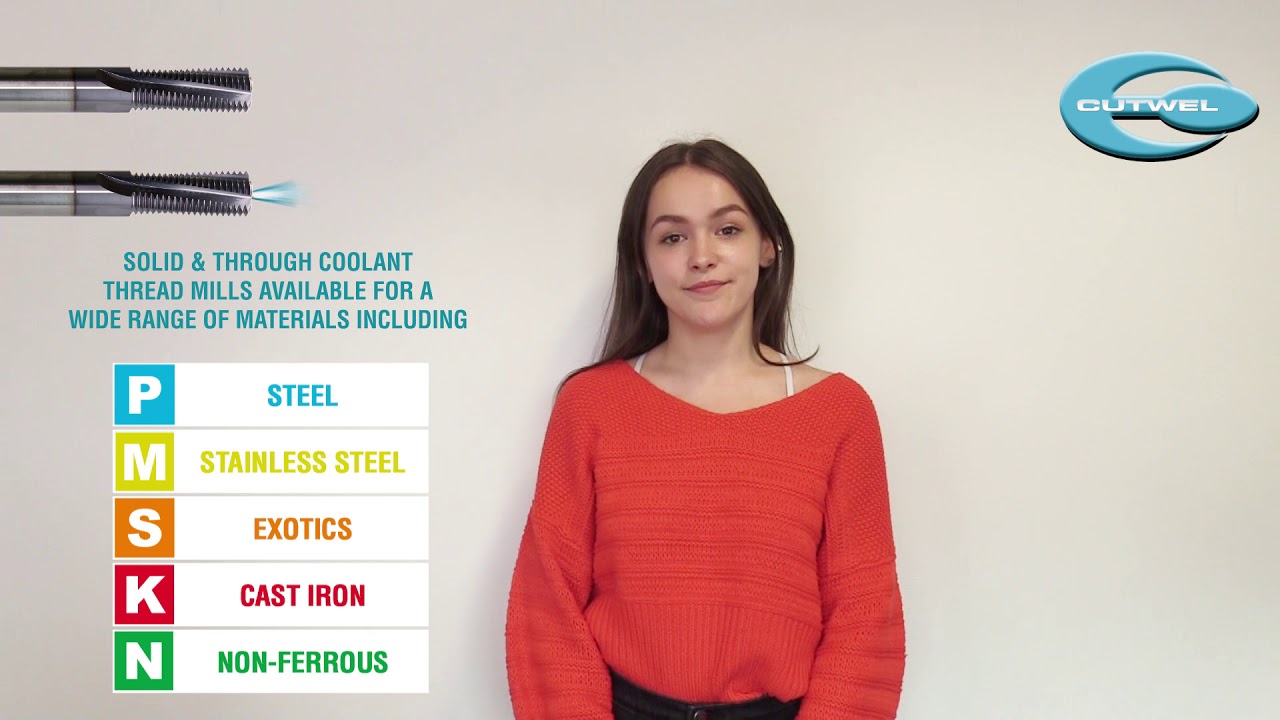 Watch Leigh Introduce Our Cutwel Pro Carbide Thread Mills