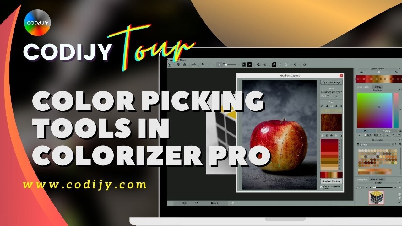 CODIJY Colorizer Pro Tour | Color Picking Tools