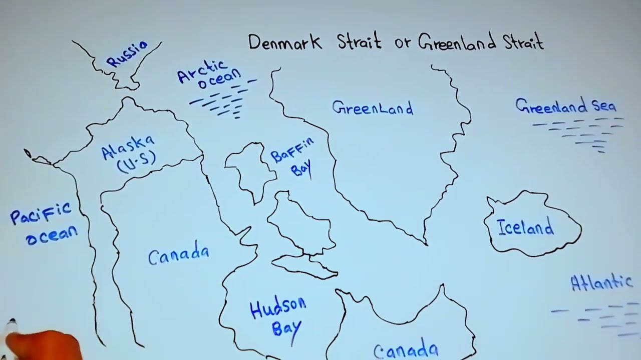 Where is Denmark Strait | Strait of Denmark | Denmark Strait map | Greenland Strait ||5min Knowledge