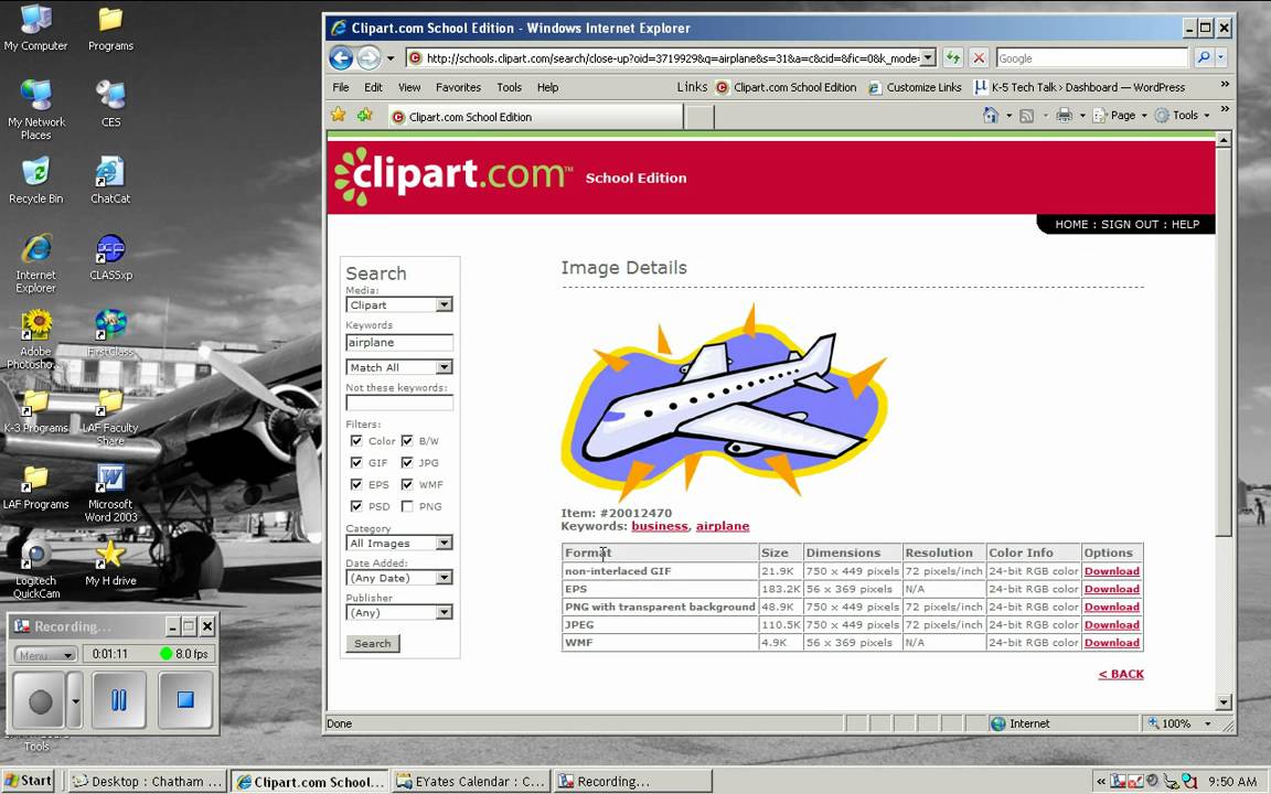 Using and Saving Images from Clipart.com