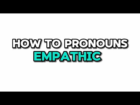 How to pronounce EMPATHIC | Pronounce Empathic in English