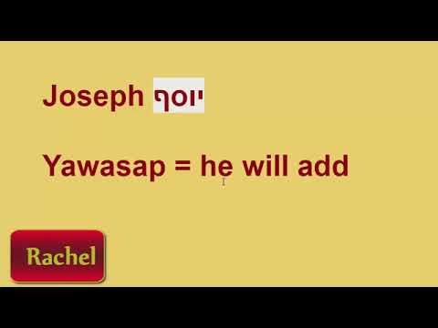 Hebrew Names And Meanings(GMSInfoDocChannel11)