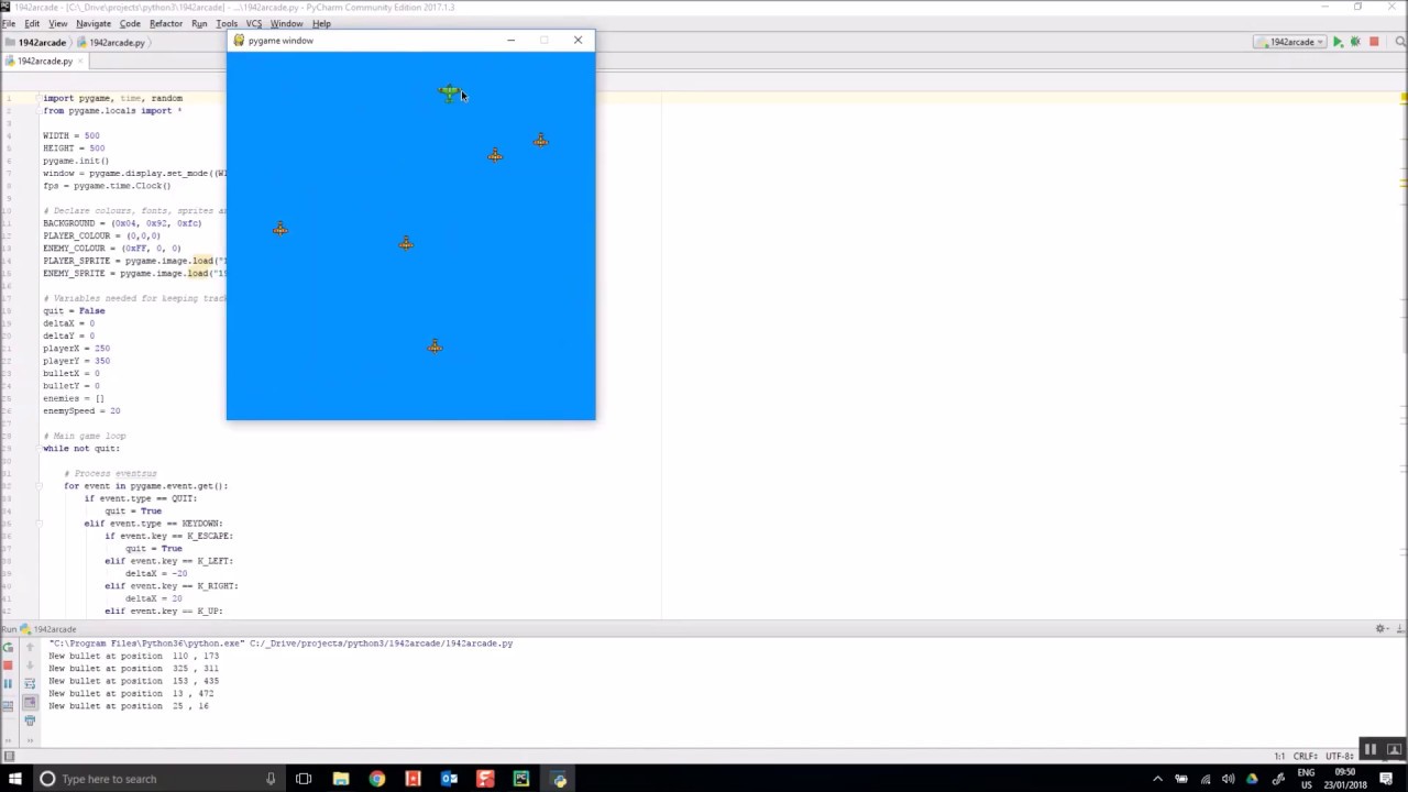 Learning Python 13: Mouse events with Pygame