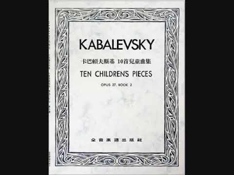 Kabalevsky Op.27: Waltz 小圓舞曲