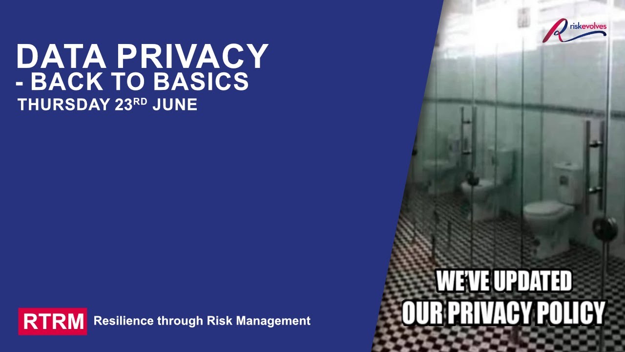 Data Privacy – Back to Basics