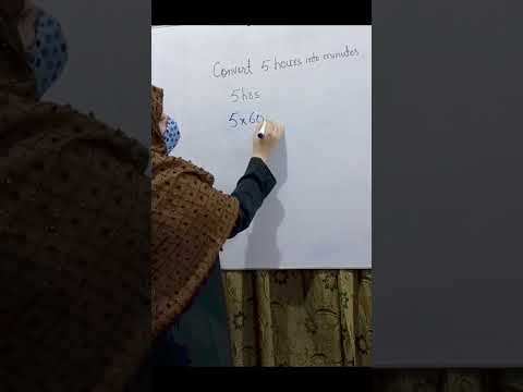 Convert hours into minutes #shorts #viral