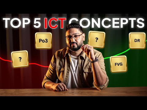 5 ICT Concepts you MUST know to become a profitable trader in 2025