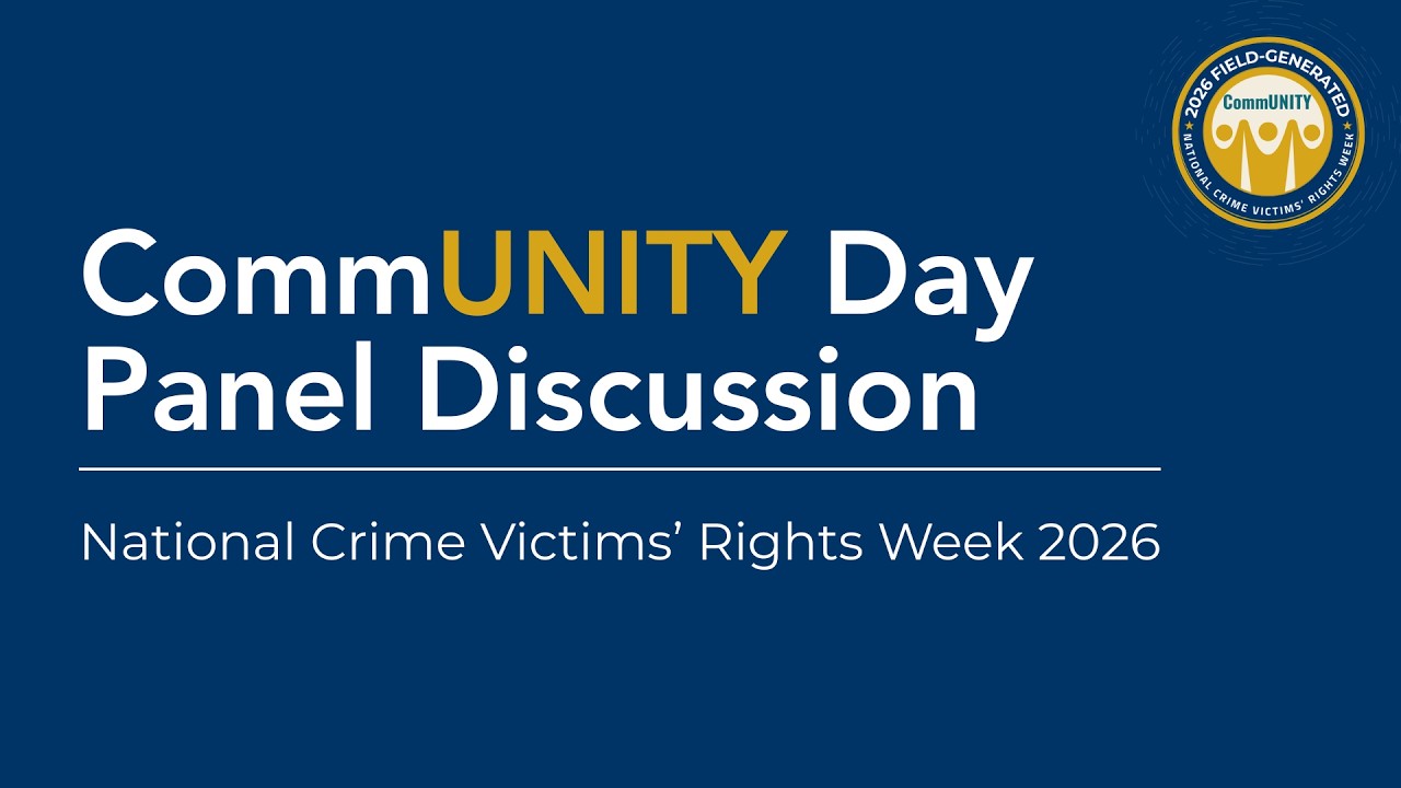 CommUNITY Day 2026 | Real Conversations on Supporting Survivors