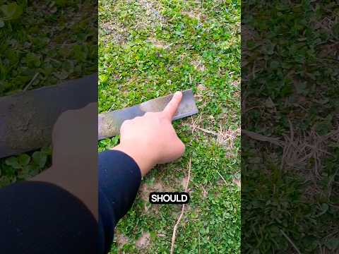 QUICK TIP for installing mower blades correctly ✅