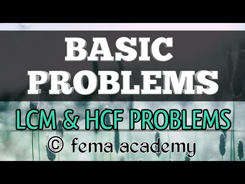 LCM & HCF | Basic Problems | Aptitude Tricks & Shortcuts