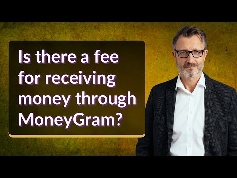 Is there a fee for receiving money through MoneyGram?