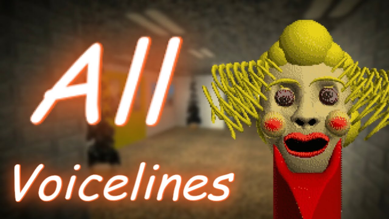 Mrs. Pomp All Voicelines-Baldi’s Badics Plus