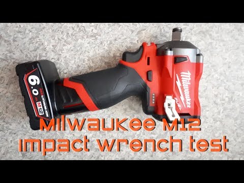 Бесщеточный субкомпактный импульсный гайковерт/винтоверт Milwaukee M12 ...