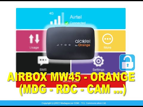 Airbox MW45V - ORANGE CAMEROUN (UNLOCK)