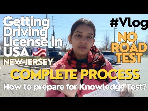 How can an indian Immigrant get a Driving License in New Jersey πΊπΈWithout ROAD TEST|Real experience