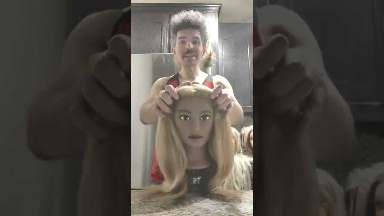 result of my platinum card technique highlights she's a light golden blonde Mariah and Toni style!