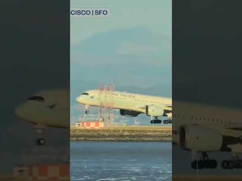 π¨π³ Cathay Pacific | San Francisco International Airport #aviation #hongkongadventure