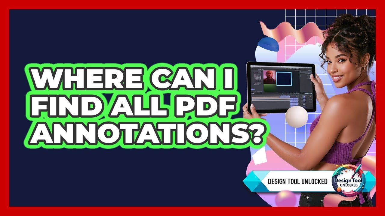 Where Can I Find All PDF Annotations?
