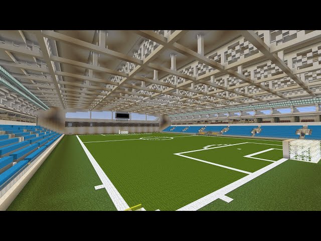 Small Domed Football Stadium Minecraft Map