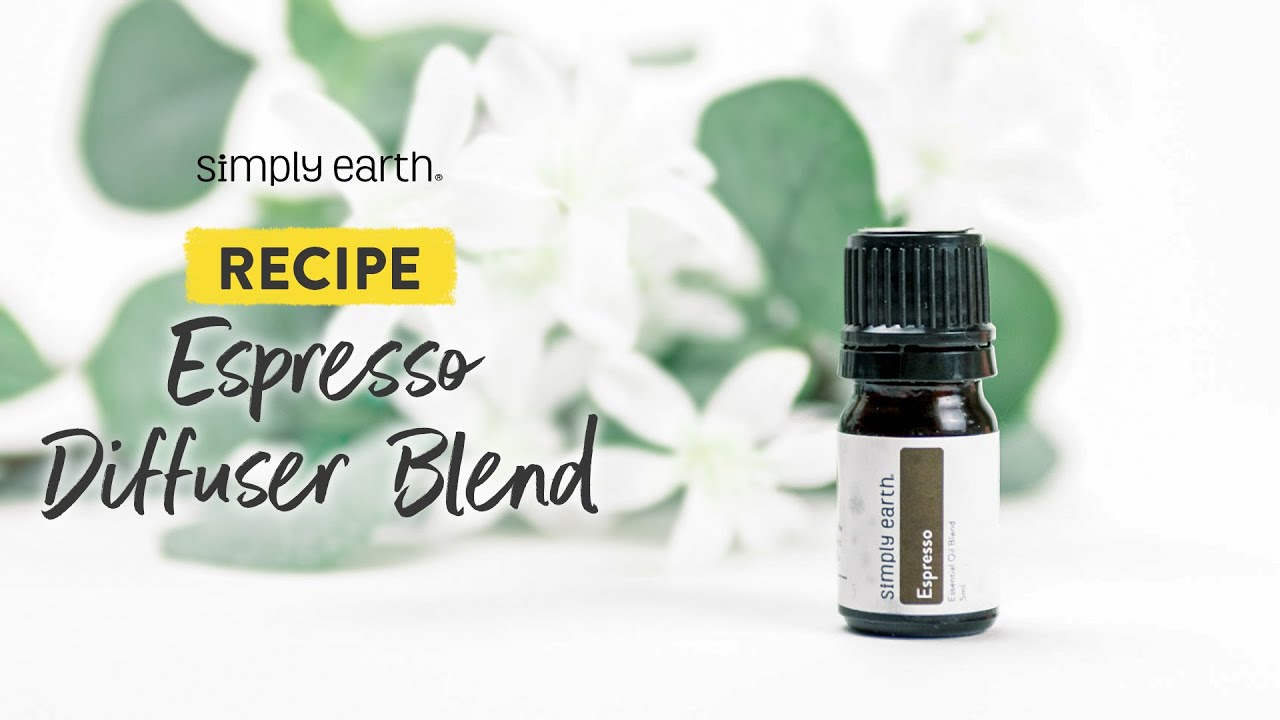 Energizing Espresso Essential Oil Diffuser Blend