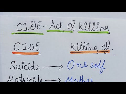 CIDE- Act of killing
