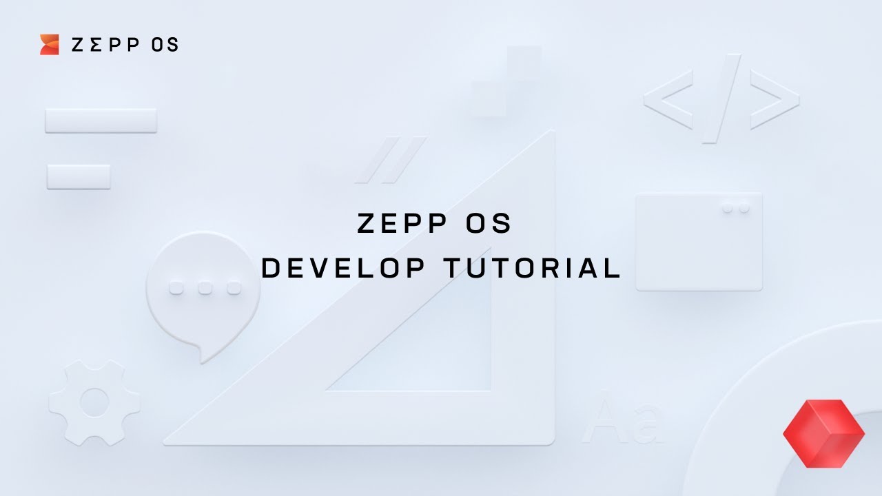 Zepp OS Develop Tutorial S01 E01 (Deprecated)