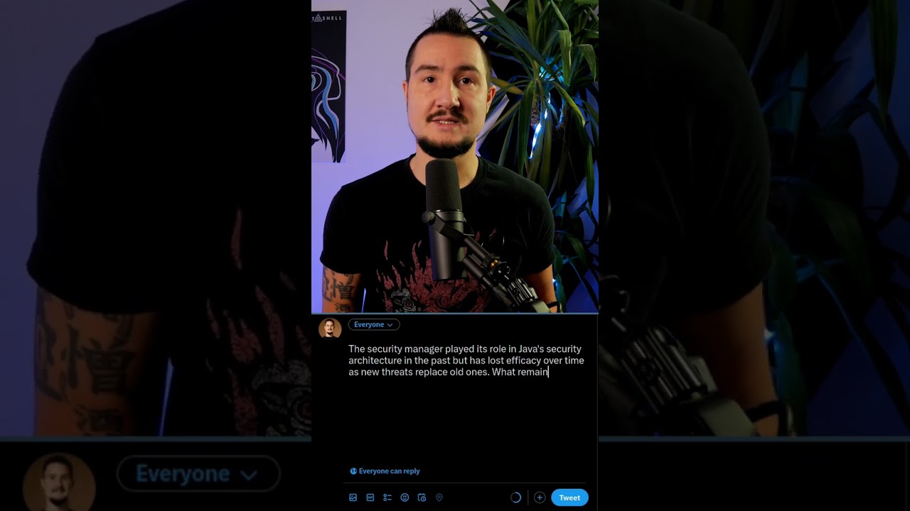 #Java Security Manager Backstory #IJN