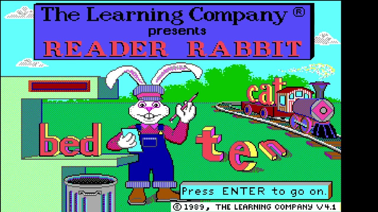 Reader Rabbit 1 | 1991 Version | DOS |