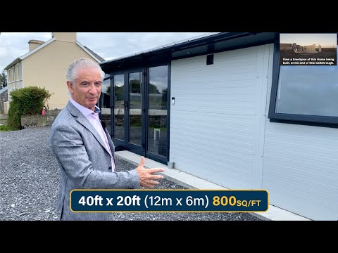 800sq/ft Modular Home - Fully Completed for €95,000 - Steeltech Modular Homes