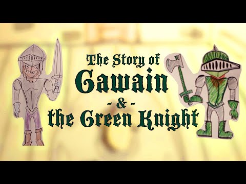 The Story of Sir Gawain and the Green Knight in 5 Minutes (Puppet Show Recap)