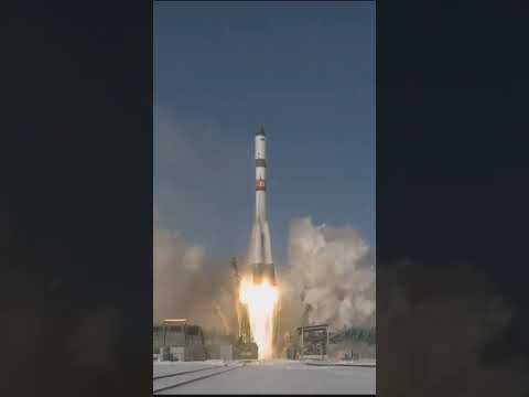 Liftoff of Russia's Soyuz Rocket | Progress MS-22 | 9th Feb 2023 #nasa #roscosmos #TESTSpaceflight