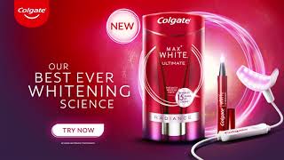 Colgate Best Ever Whitening Science advert Commercial ad uk