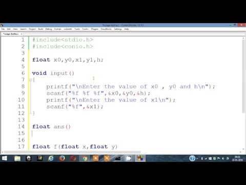 Runge Kutta Method order 2