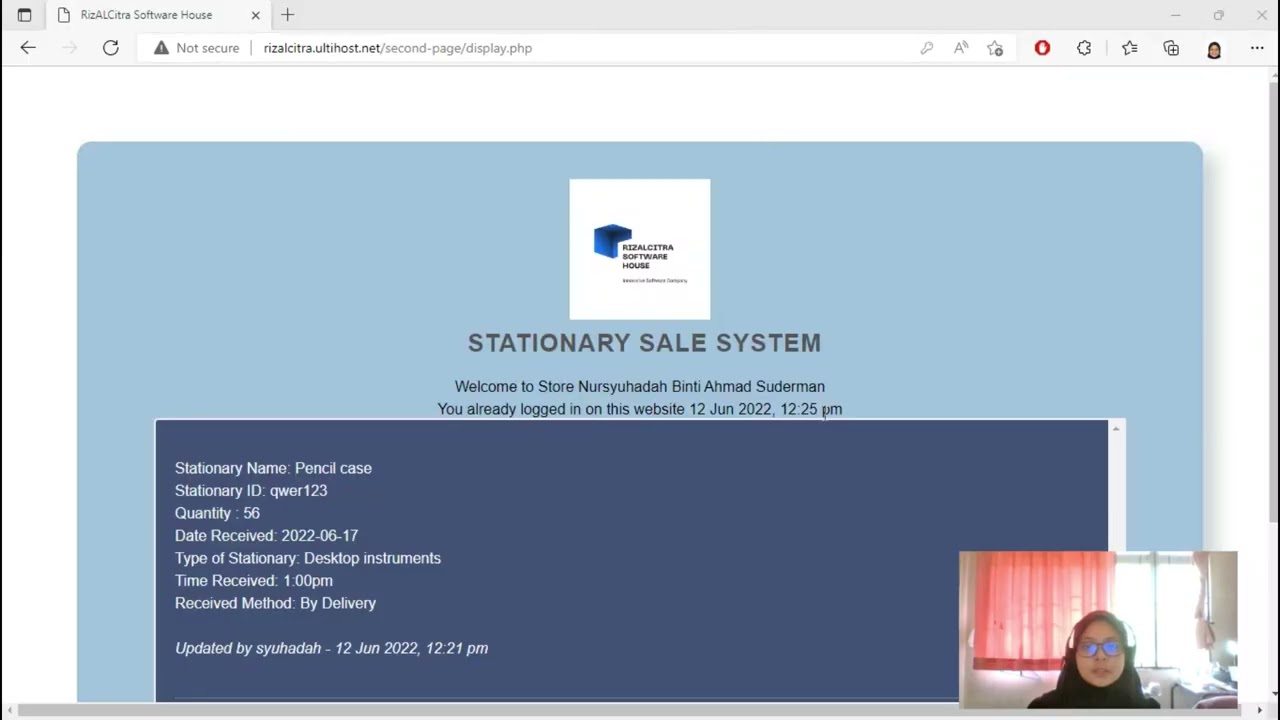 DFP50193 WEB PROGRAMMING (PBT 2 PRESENTATION)