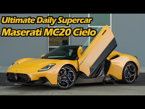 2024 Maserati MC20 Cielo Review | The Ultimate Daily Drivable Supercar