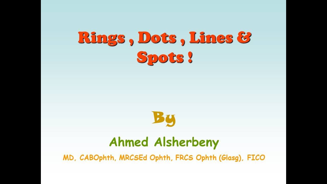 Rings , Dots , Lines & Spots ! - Slower Edition