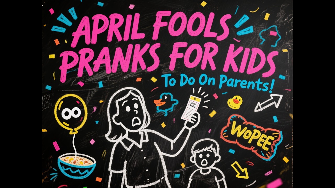 April Fools Pranks For Kids To Do On Parents