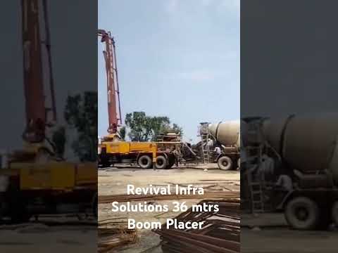 Boom Placer Rental Service, Boom Placer On Rent in India