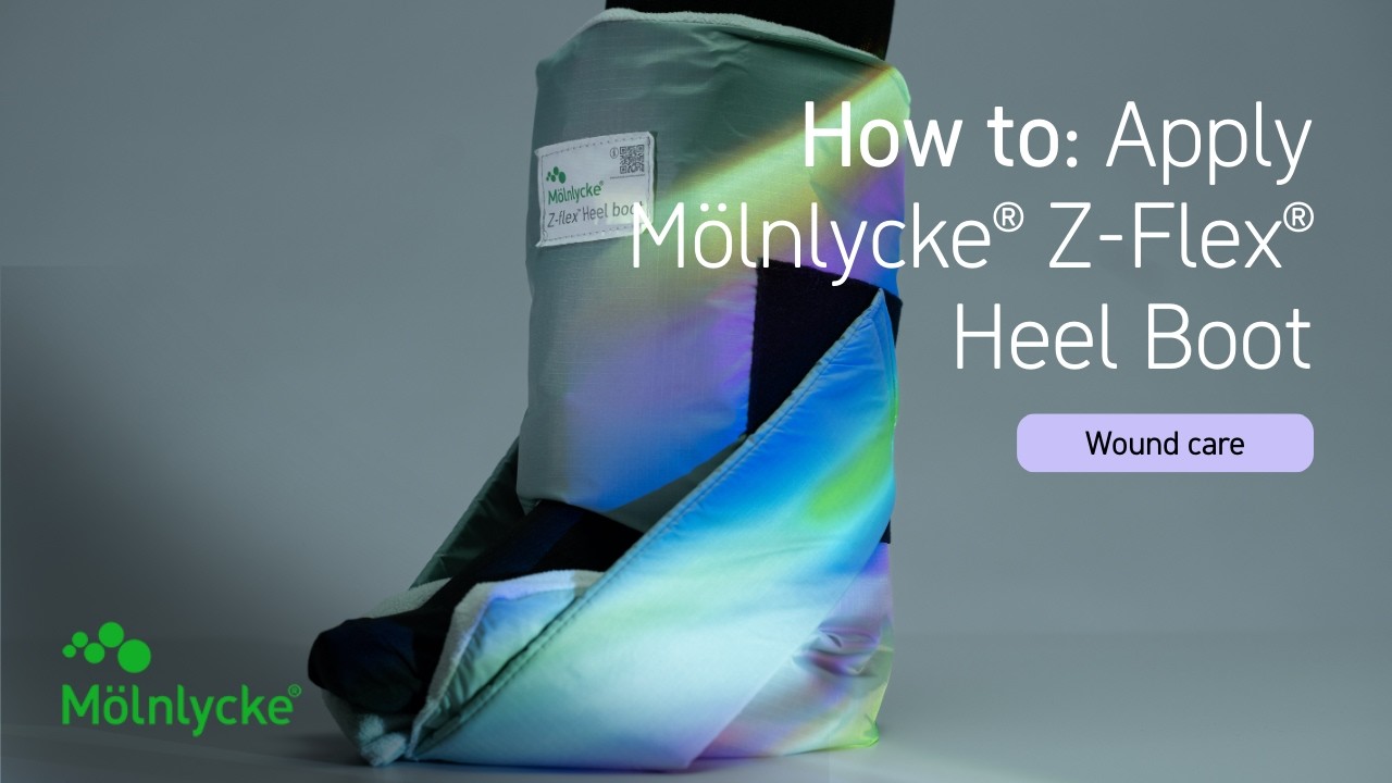 Mölnlycke Z-Flex Heel Boot: product presentation and features